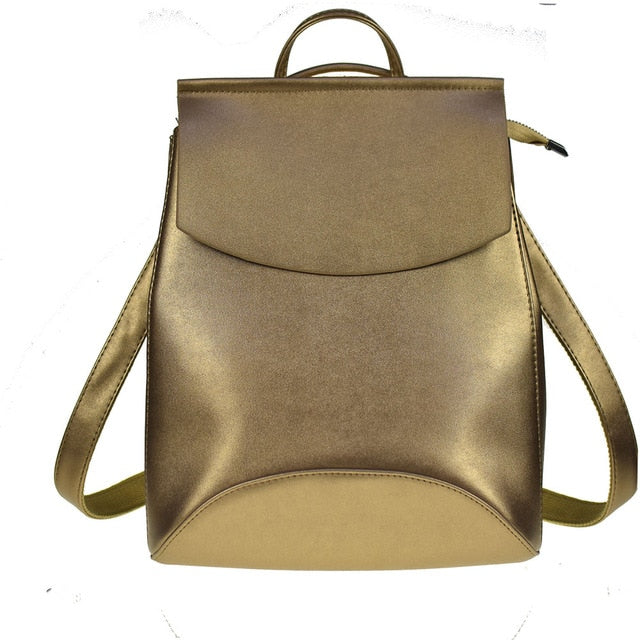 Women's Leather Backpack – Crazy Fox
