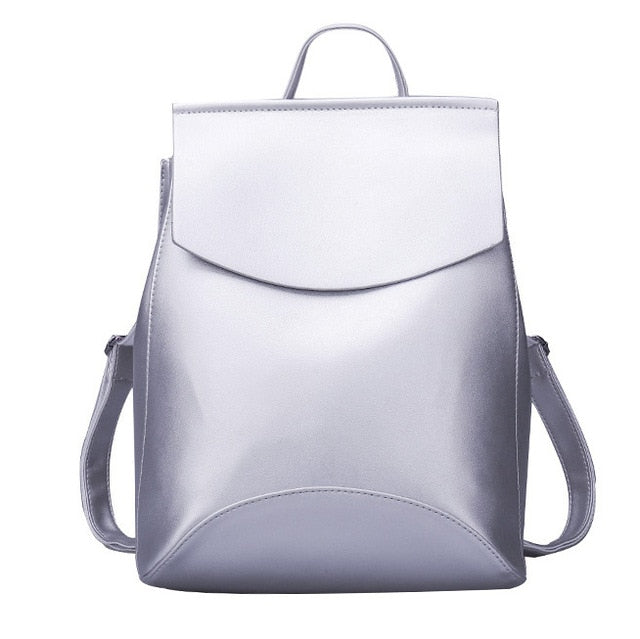 Women's Leather Backpack – Crazy Fox